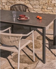 Vínový keramický talíř ø 25 cm Doren – Kave Home