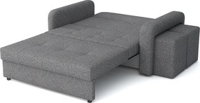 Pohovka VIVA II HOME + 2x taburet v ceně | 158 cm | PRAVÁ | rozkládací + úložný prostor | VÝBĚR TKANIN