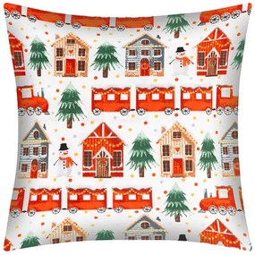 Bellatex Povláček bavlněný vánoce 40x40 cm Vláček Bílá,Červená,Zelená
