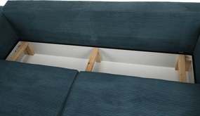 Extra prostorná pohovka, modrá / mentolová / světle šedá, Gilena BIG SOFA