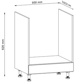 Kuchyňská linka LANGEN ap | 180 cm | PUSH OPEN | artisan | AKCE