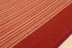 Associated Weavers, Protiskluzový běhoun na míru Carnaby 84, šíře 67 cm, červená, chodba / předsíň