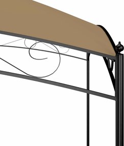 Altán 3 x 4 x 2,65 m taupe 180 g/m² 313910