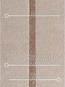 Hnědý/krémový koberec s příměsí vlny 200x290 cm Presilda – Villeroy&amp;Boch