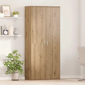 Vysoká skříň 80 x 35 x 180 cm Kompozitní dřevo dub artisan 3365562