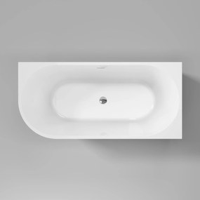 Rea Sydney, akrylová rohová vana 160x75 cm, pravá strana, bílá lesklá, REA-W0253
