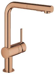 Grohe Minta - Dřezová baterie s výsuvnou sprškou, Warm Sunset 30274DA0