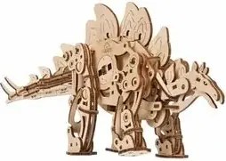 Ugears 3D dřevěné mechanické puzzle Stegosaurus / od 14 let / 305 dílk