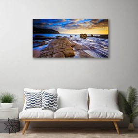 Obraz na plátně Pláž Krajina 100x50 cm