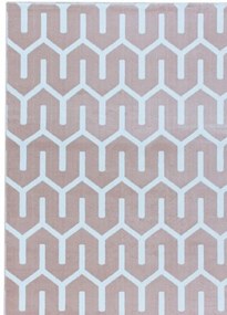 Kusový koberec Costa 3524 pink - 140 x 200 cm