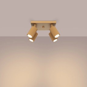 Sollux Lighting Stropní svítidlo KARBON 4 zlaté