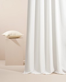 Room99 Závěs na terasu/Verandu/Altánku AURA na kroužcích Barva: Béžová/Stříbrná, Velikost: 180 x 250 cm