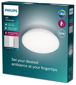 Philips - LED Stmívatelné stropní svítidlo WINCEL LED/24W/230V 2700-6500K + DO