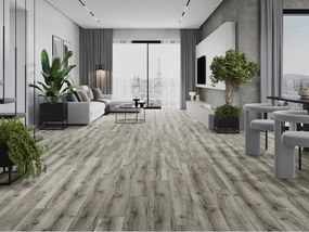 Mexen Ontario vinylové panely 1240 x 182 mm SPC 6,5 mm, podložka IXPE 1,5 mm, 4 V-drážka, Dub - F1003-1240-182-505-4V1-01
