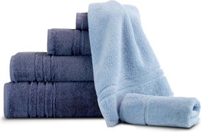 Ručníky a osušky COMFORT DI CASA NUO - středně modrá Velikost: ručník 50 x 100