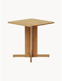Jídelní stůl z dubového dřeva Quatrefoil, 68 x 68 cm