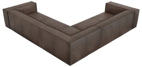 Hnědá kožená rohová pohovka (variabilní) Madame – Windsor &amp; Co Sofas
