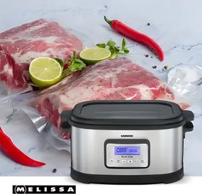 Melissa Sous Vide 6 l černá, nerezová ocel / Sous vide hrnec / 520 W /