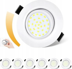 Stropní Led svítidlo Slim 5W 2700K IP44 Bílé