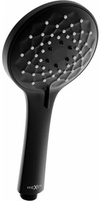 Mexen R-74 3-funkční sprchová hlavice, černá - 79574-70