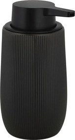 Černý plastový dávkovač mýdla 400 ml Fablo – Wenko