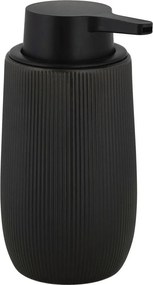 Černý plastový dávkovač mýdla 400 ml Fablo – Wenko