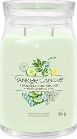 Yankee Candle Signature svíčka Cucumber Mint Cooler Velikost: střední 368 g