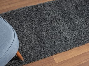 My Flair, Běhoun My Shaggy dunkelgrau, 80x300, šedá, chodba / předsíň