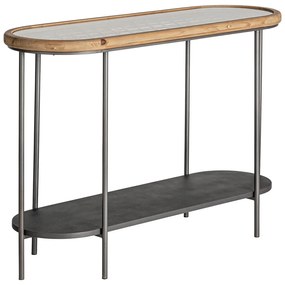 Konzolový stolek denso 120 x 40 cm šedý MUZZA
