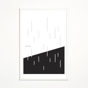 Ondřej Tejkl | Rain Light Rám: Bílý, Velikost: 70 x 50 cm