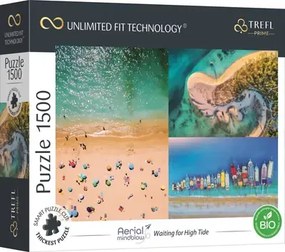 Trefl - Puzzle - UFT Aerial Mindblow: Čekání na příliv / 1500 dílků /
