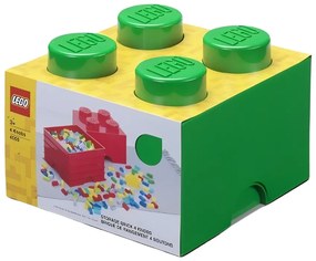 OnaDnes -20% Lego® Tmavě zelený úložný box LEGO® Smart 25 x 25 cm