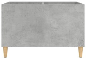 Skříňka na LP desky betonově šedá 74,5x38x48cm kompozitní dřevo - Default Title