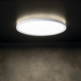 KANLUX KANLUX, AZPO stropní LED svítilna, průměr 420mm, 22W, 3000/4000/6000K, IP54, bílá, 31516