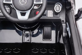 LEAN CARS Elektrické autíčko Mercedes SLC 300 LED MP3 červené
