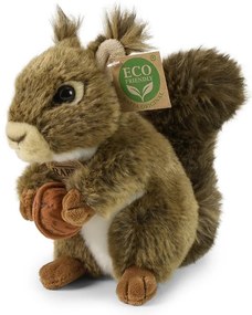 Rappa Plyšová veverka s oříškem 17 cm ECO-FRIENDLY