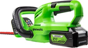 AKU Plotové nůžky Greenworks G24HT56 24V