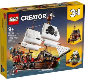Lego stavebnice lego creator 31109 pirátská loď
