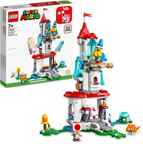 Lego stavebnice lego super mario 71407 kočka peach a ledová věž – rozšiřující set