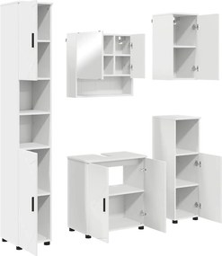 Sada koupelnového nábytku 5 ks Bílá 61 x 35 x 64 cm 3392983