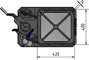 Sloupová převodová vrtačka OPTIdrill DH 35 V