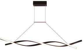 Toolight Závěsné LED osvětlení Modern Spiral D100 LHJ020-CP černé