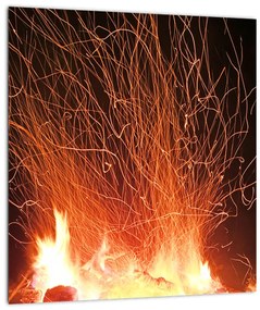 Obraz ohně (30x30 cm)