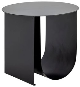 OnaDnes -20% Černý kovový odkládací stolek Bloomingville Cher 43 cm