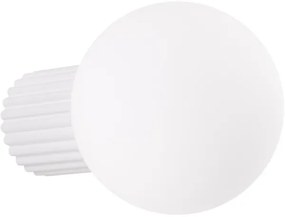 Sollux SL.1707 - Koupelnové nástěnné svítidlo HALO 1xG9/8W/230V IP44 bílá