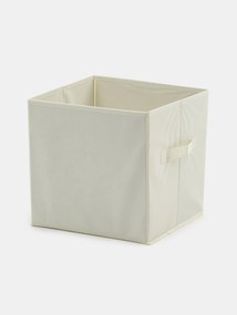 Sinsay - Skládací úložné boxy s uchyty 2 pack - krémová