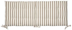 Broste Sedák na lavici Kangaroo Brown 100 x 42 cm, hnědá barva, textil