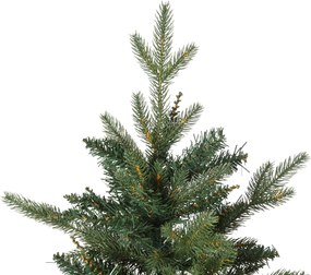 Aosom Umělý vánoční stromek 150 cm, umělý vánoční stromek s 946 hroty, vánoční stromek, vánoční dekorace včetně kovového stojanu do interiéru