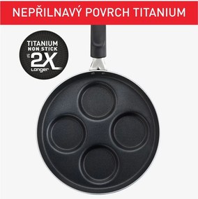 Pánev s nepřilnavým povrchem na lívance ø 25 cm Pancake time D5292072 – Tefal