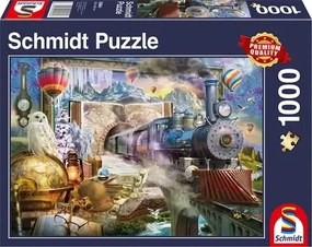 SCHMIDT Puzzle Kouzelná cesta / 1000 dílků / 69,3 x 49,3 cm